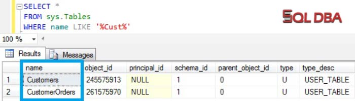 چگونه تعداد جداول یک دیتابیس را بدست آوریم ؟ - مشاوره و آموزش دیتابیس SQL Server